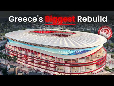 Inside Olympiacos' €250 Million New Karaiskakis Stadium