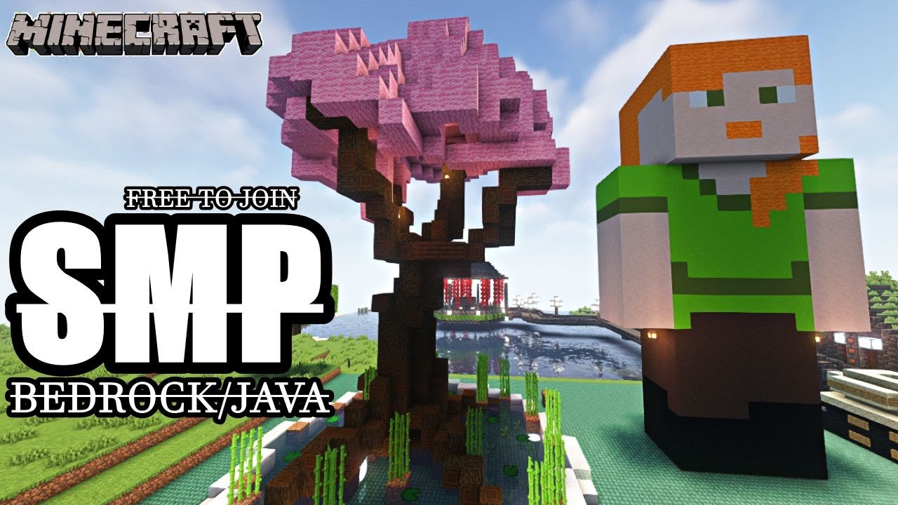 MINECRAFT LIVE - 🌹 - 1ST DAY IN SMP - EVERYONE CAN JOIN SMP - FREE TO ...