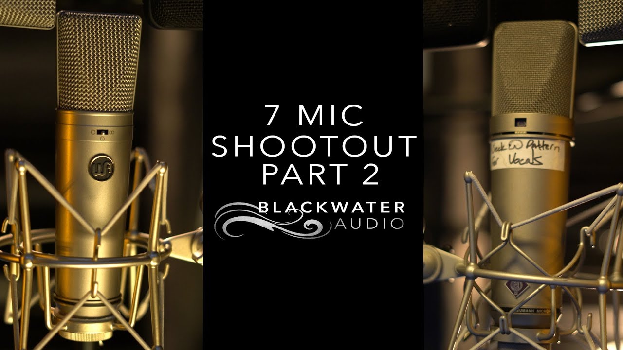7 Vocal Microphone Shootout Part 2 | Male Singing Voice | Warm Audio vs ...