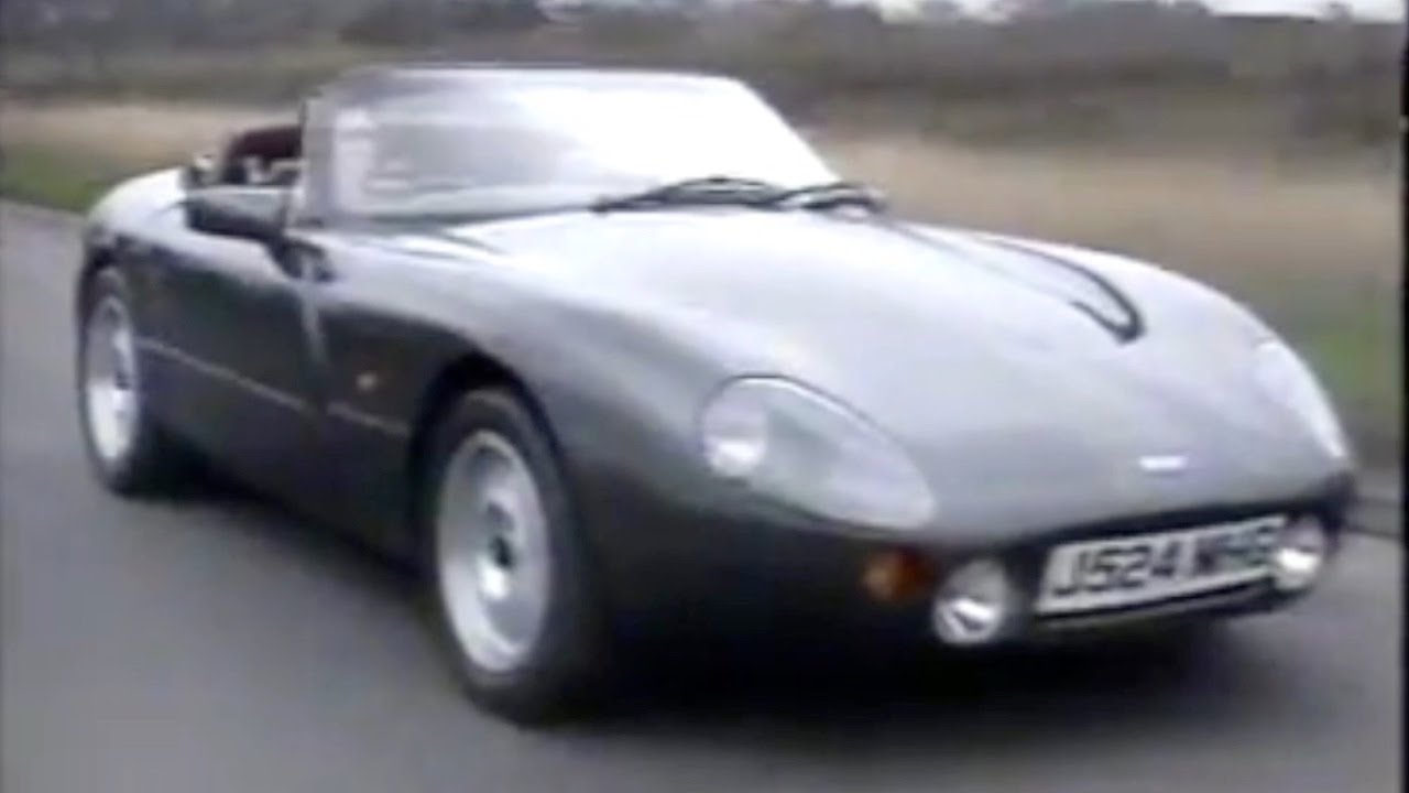 1992 Tiff Needell TVR Griffith 430 Road Test and TVR Tuscan Challenge ...
