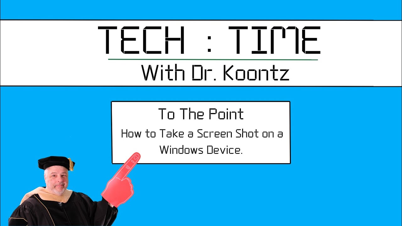 How to Easily Take a Screen Shot on Windows 10 and 11 - YouTube