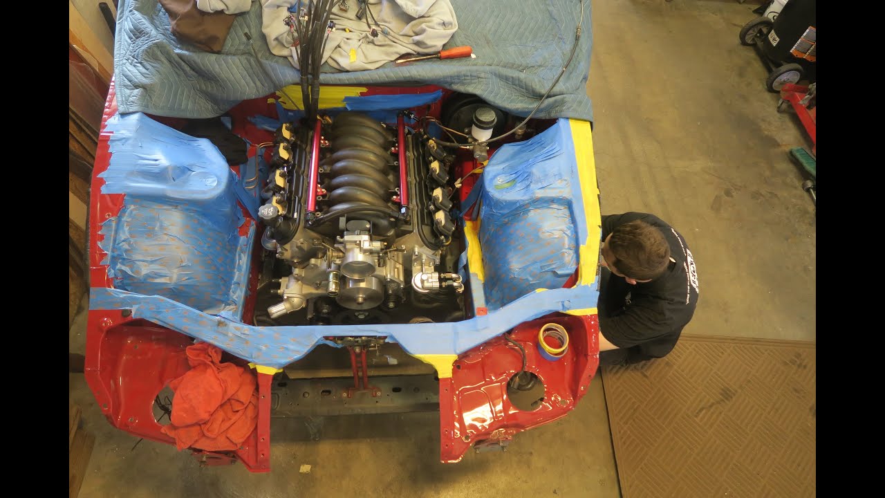 300zx V8 Swap 5: ITS IN!! - YouTube