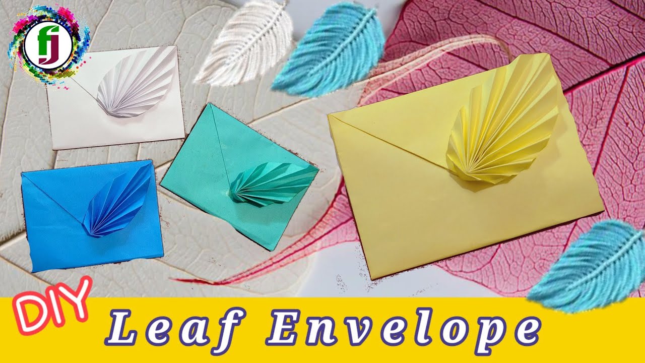Leaf Envelope #3 Art & Craft - YouTube