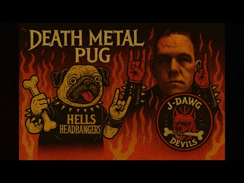Death Metal Pug Meets JDawg | Hells Headbangers 