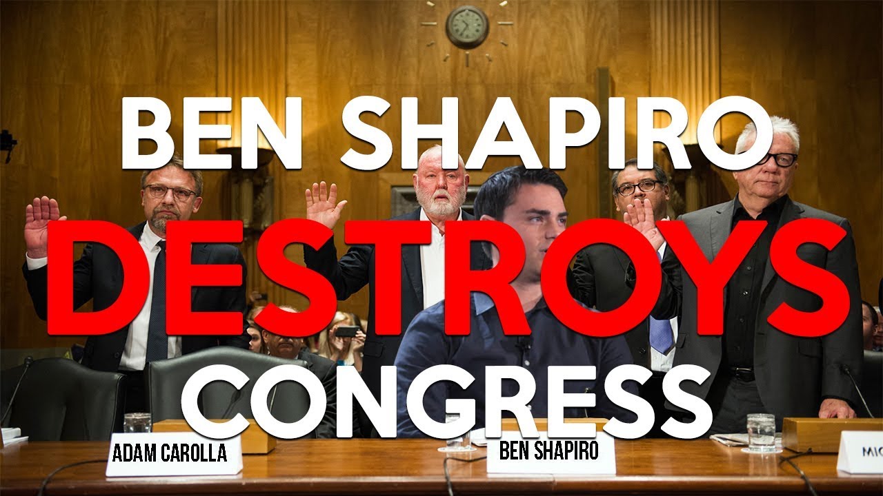 Ben Shapiro Congress Debate 2017 : Ben DESTROYS Every Question At The ...