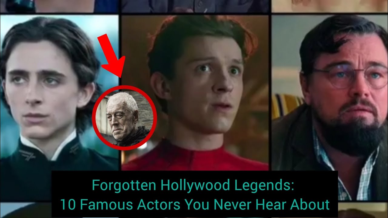 Forgotten Hollywood Legends: 10 Famous Actors You Never Hear About ...