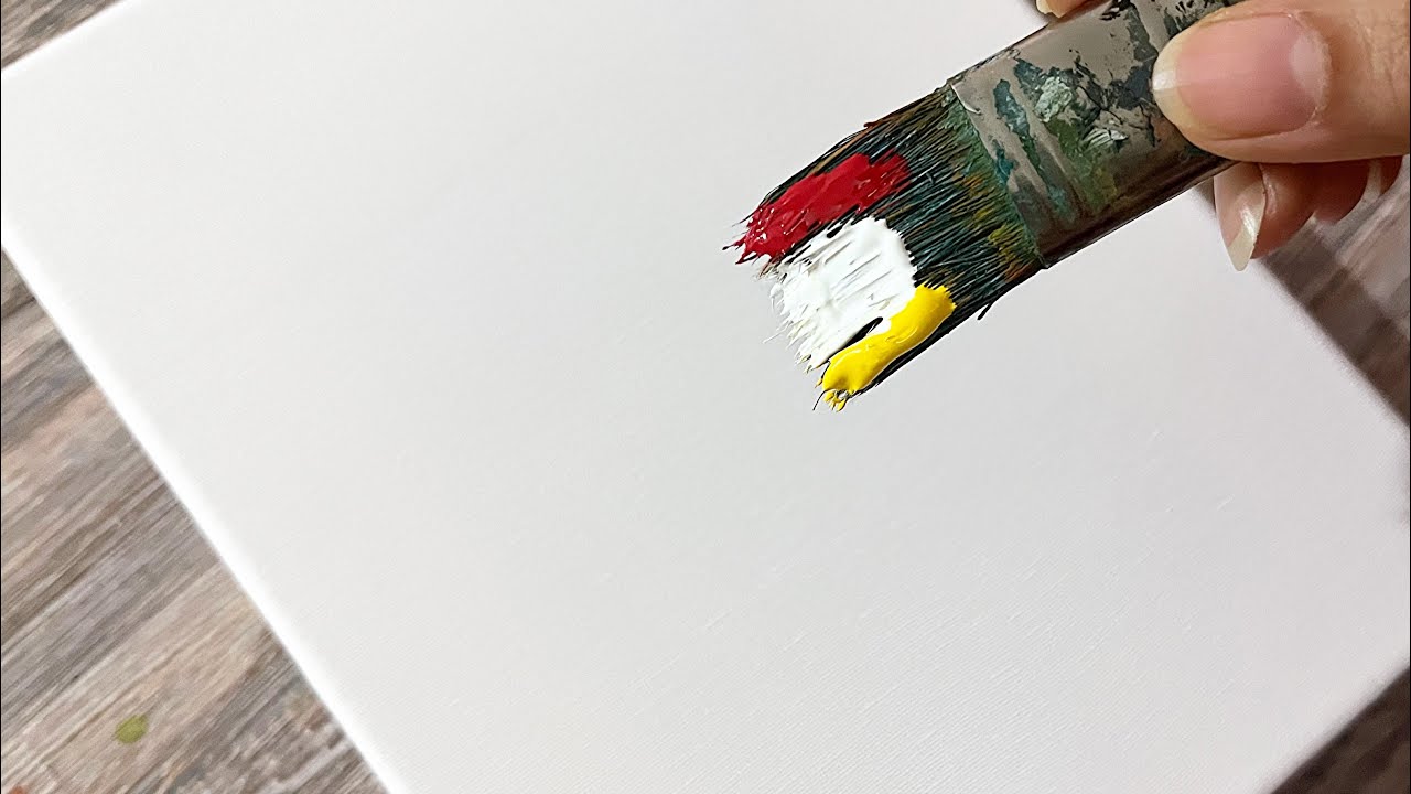 A beautiful Flowery road painting | Acrylic painting techniques for ...