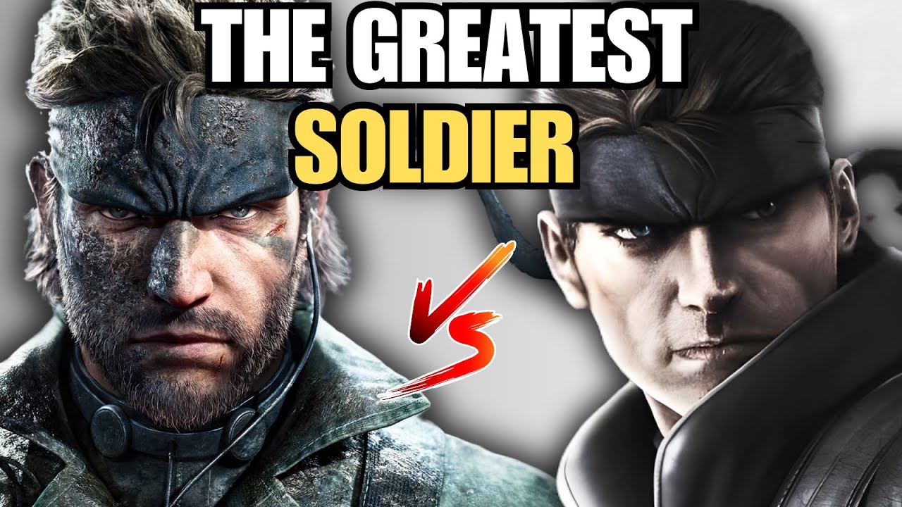 The Ultimate Rivalry: Big Boss vs Solid Snake - YouTube