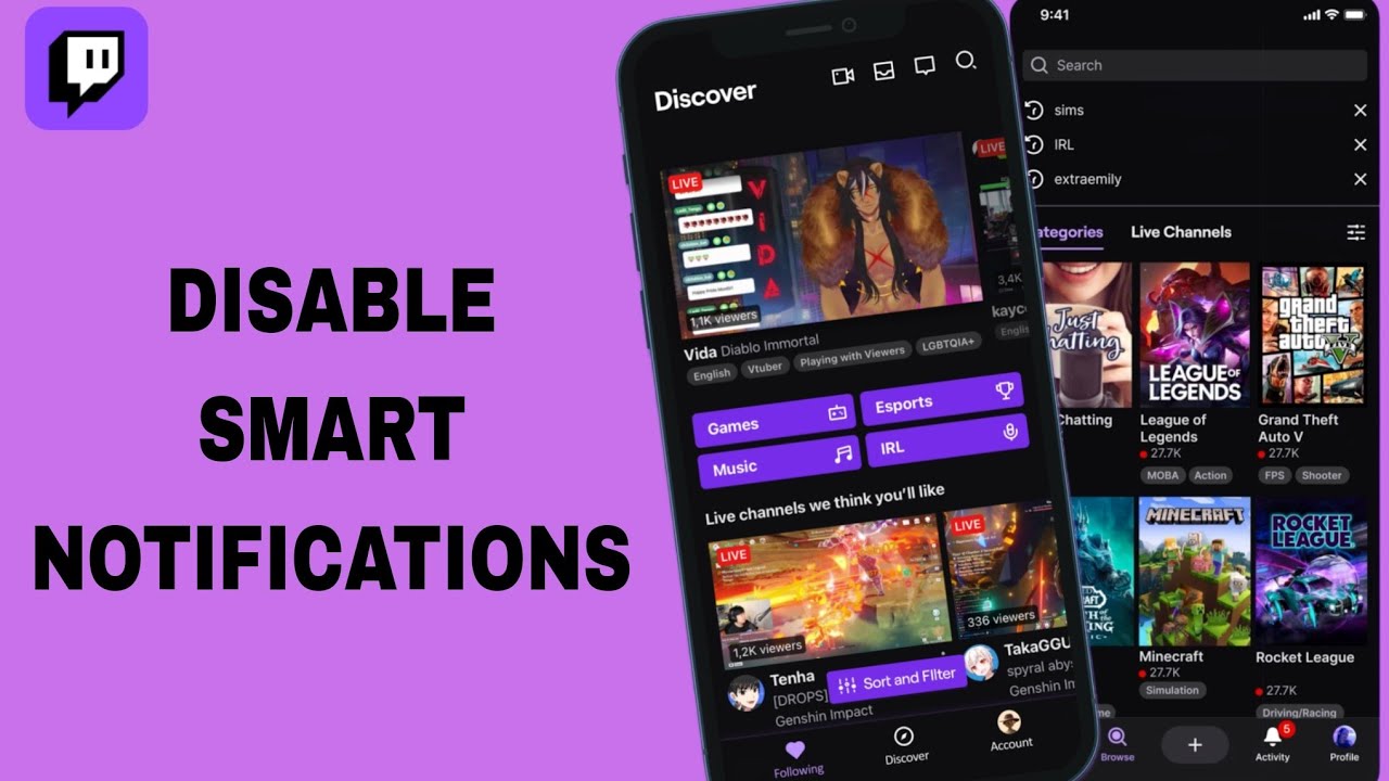 How To Disable Smart Notifications On Twitch App | Step By Step - YouTube