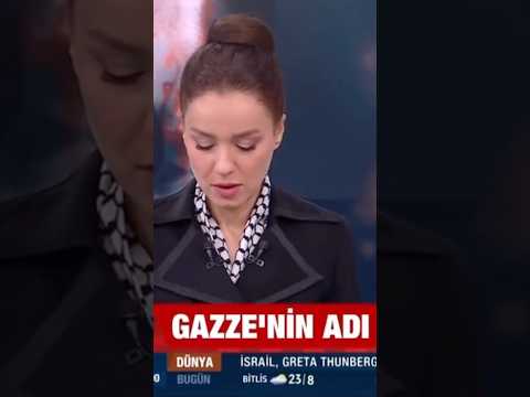 🔴 A Haber Spikeri Cansın Helvacı’nın duygulandıran konuşması! #SONDAKİKA #ahaber #gazze #filistin