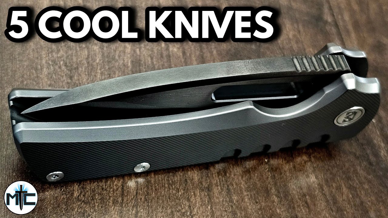5 COOL KNIVES That'll Make You Say, "What The $%&@?" - YouTube