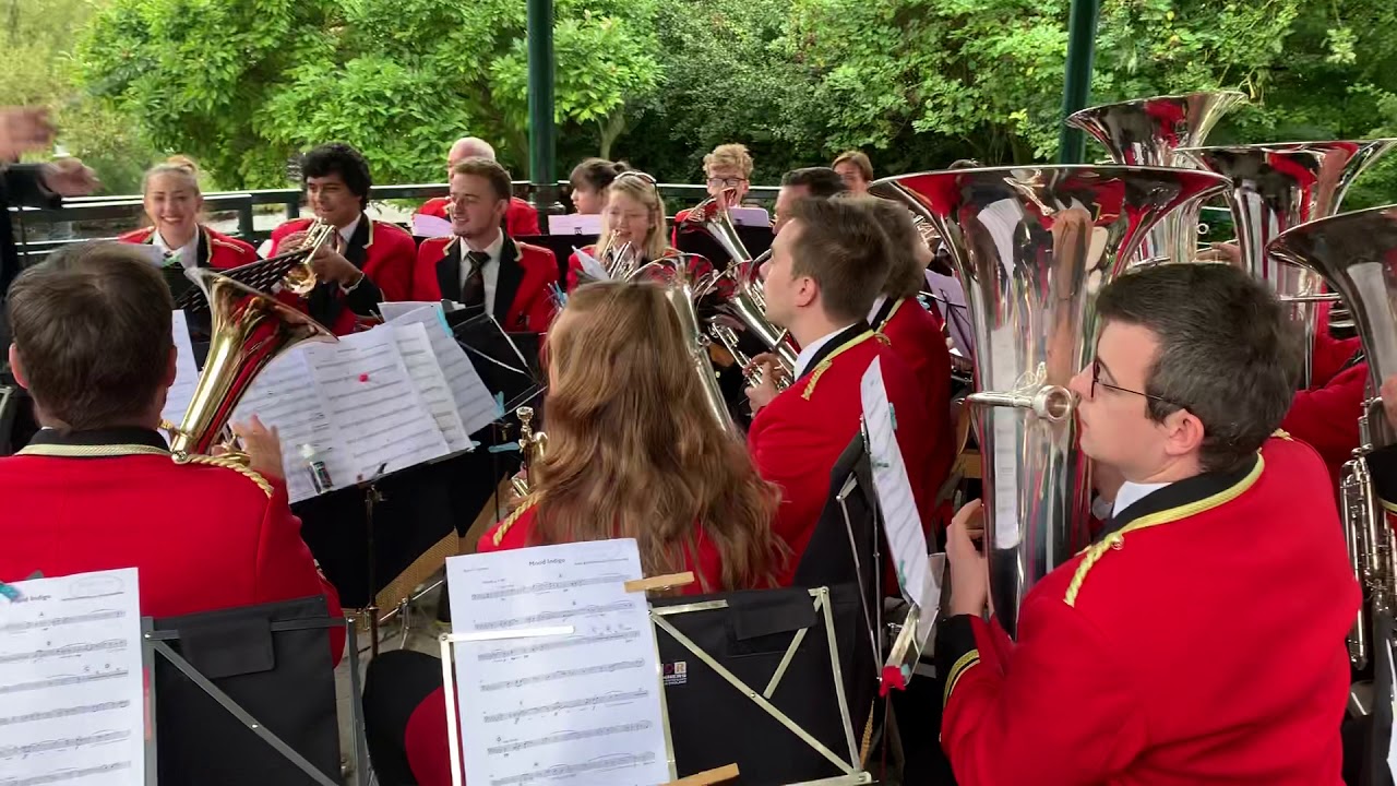 Hade Edge Band Wetherby Bandstand 15th Sept 2019 - Mood Indigo - YouTube