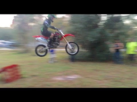 Portable freestyle motocross ramp - YouTube
