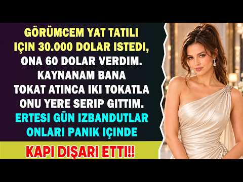 💰 Görümcem yat istedi: 30K$. Ben 60K$ verdim! 😱 Kayınvalidem vurdu, 2 kez vurdum! 💥 Düştü...