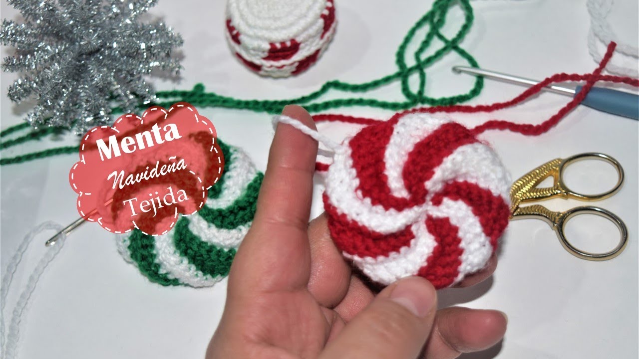 Menta Navideña - Amigurumi Paso a Paso | Tejiendo Ideas - YouTube