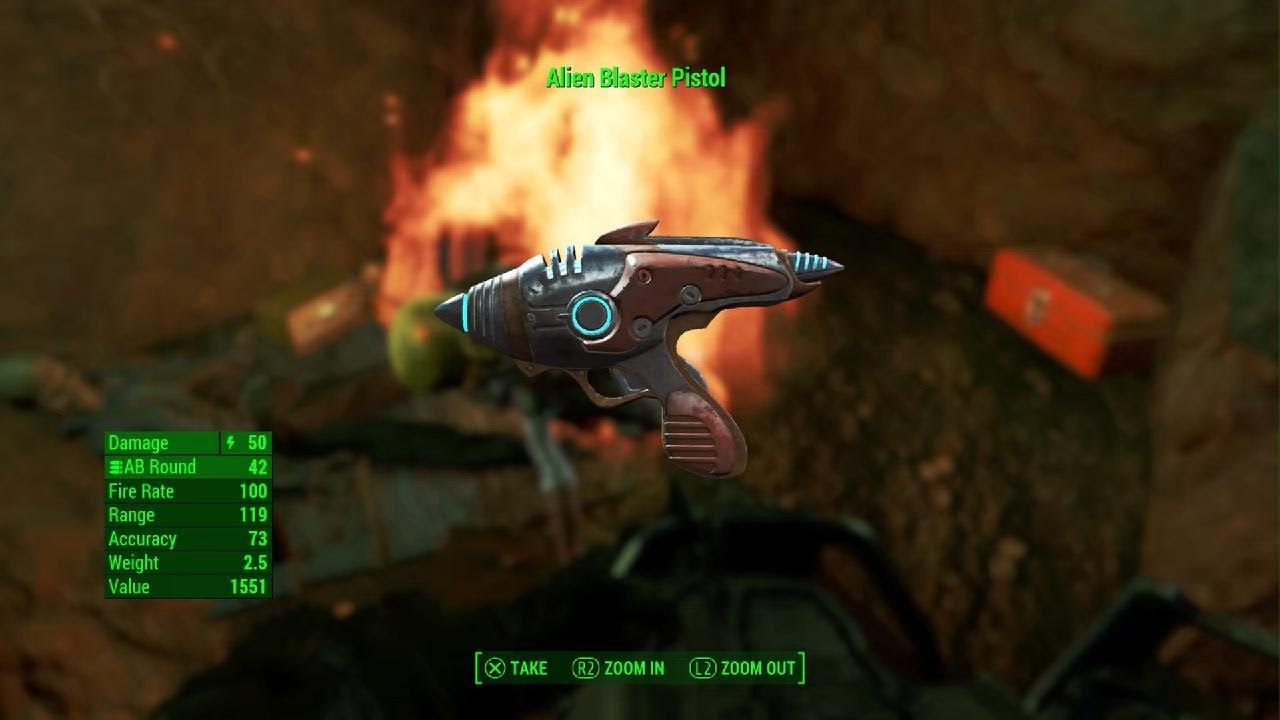 Fallout 4 how to get the ray gun - YouTube