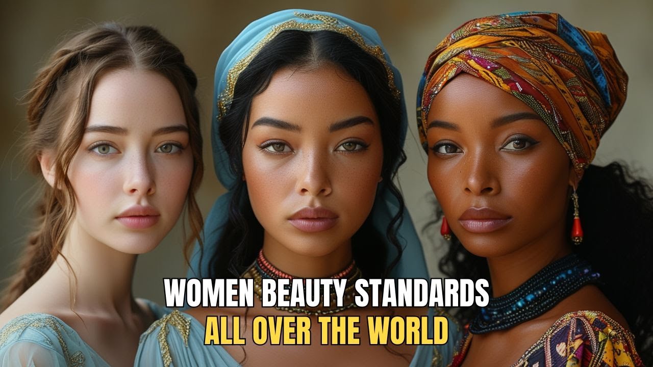 Women Beauty Standards: All Over The World 🌍 - YouTube
