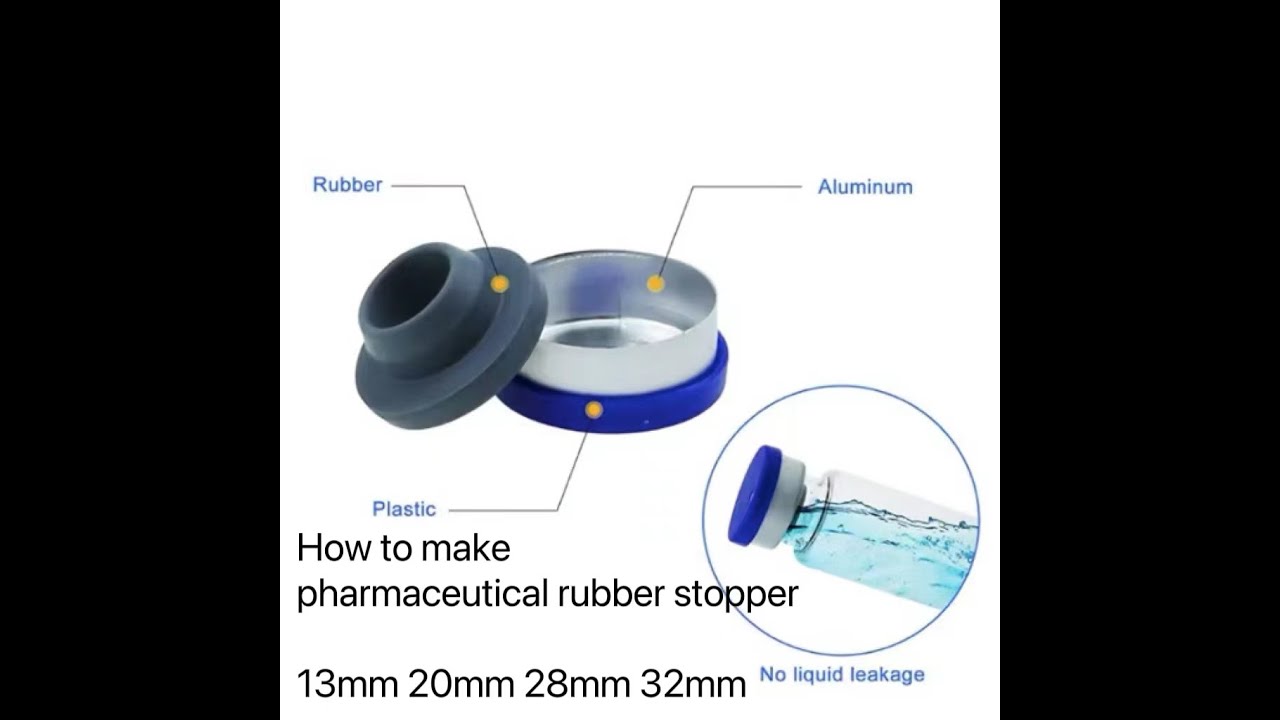 Pharmaceutical rubber stopper-complete line (new) - YouTube