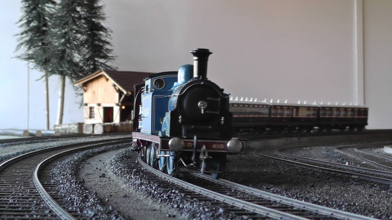 A Trip with Caledonian Railway No 419 - YouTube