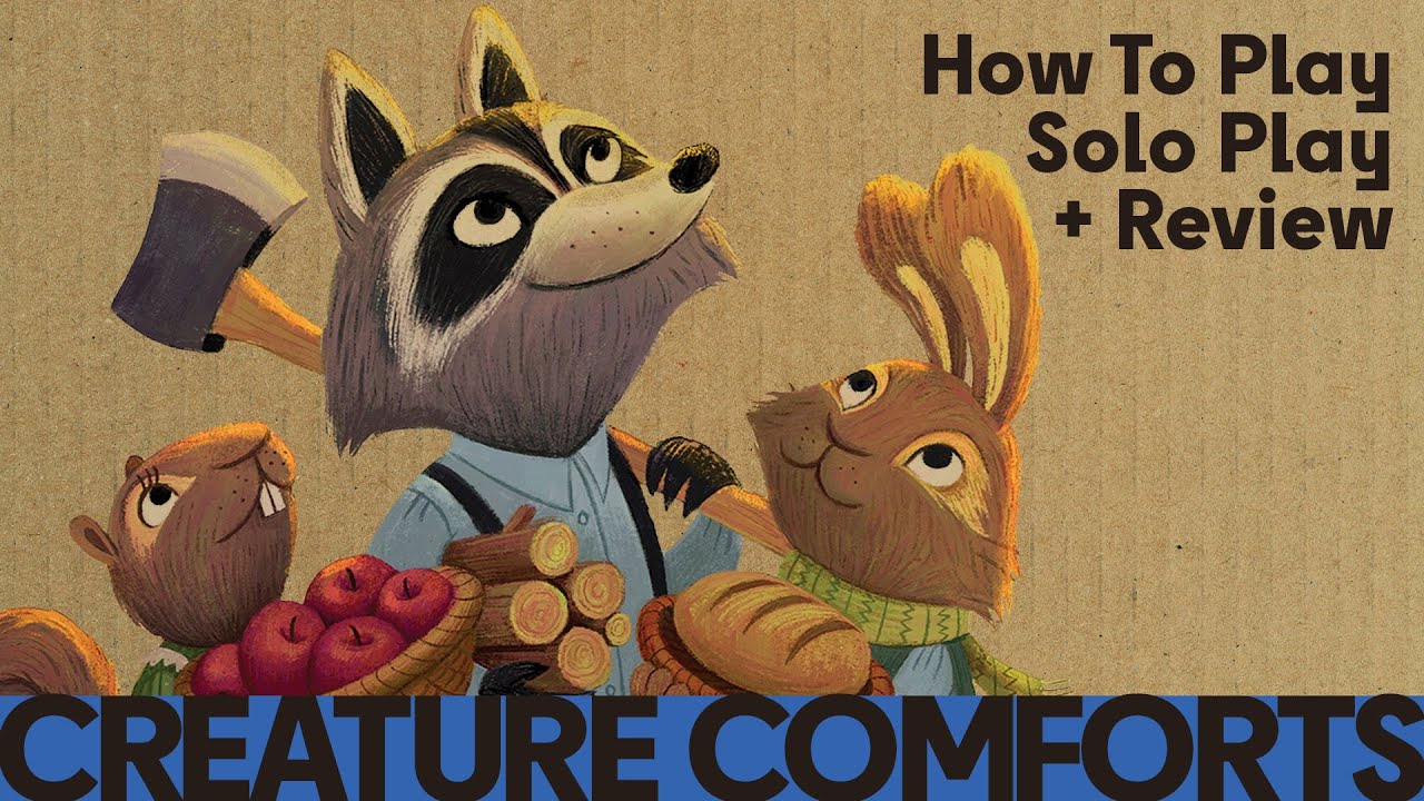 Creature Comforts - How to Play, Solo Playthrough & Review - YouTube