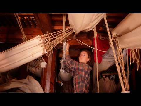 Sleeping in a Hammock, Night Watches and Heavy Anchors — A Ship from Another Era