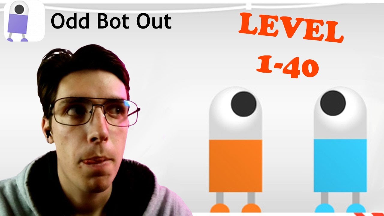 Odd Bot Out #1 // Прохождение Level 1-40 // МИЛАЯ ИГРА ПРО РОБОТОВ ...