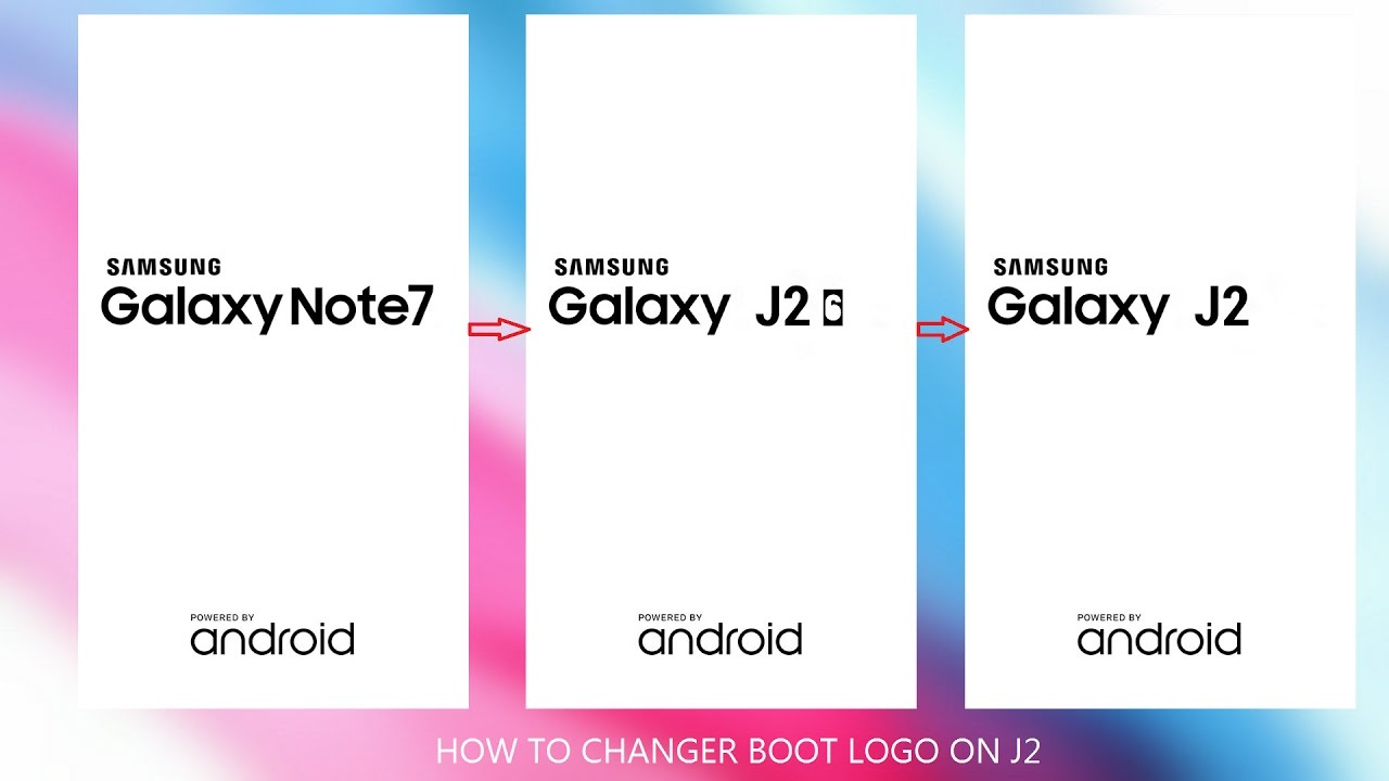 How To Change Boot Logo Note7 On J2 - YouTube