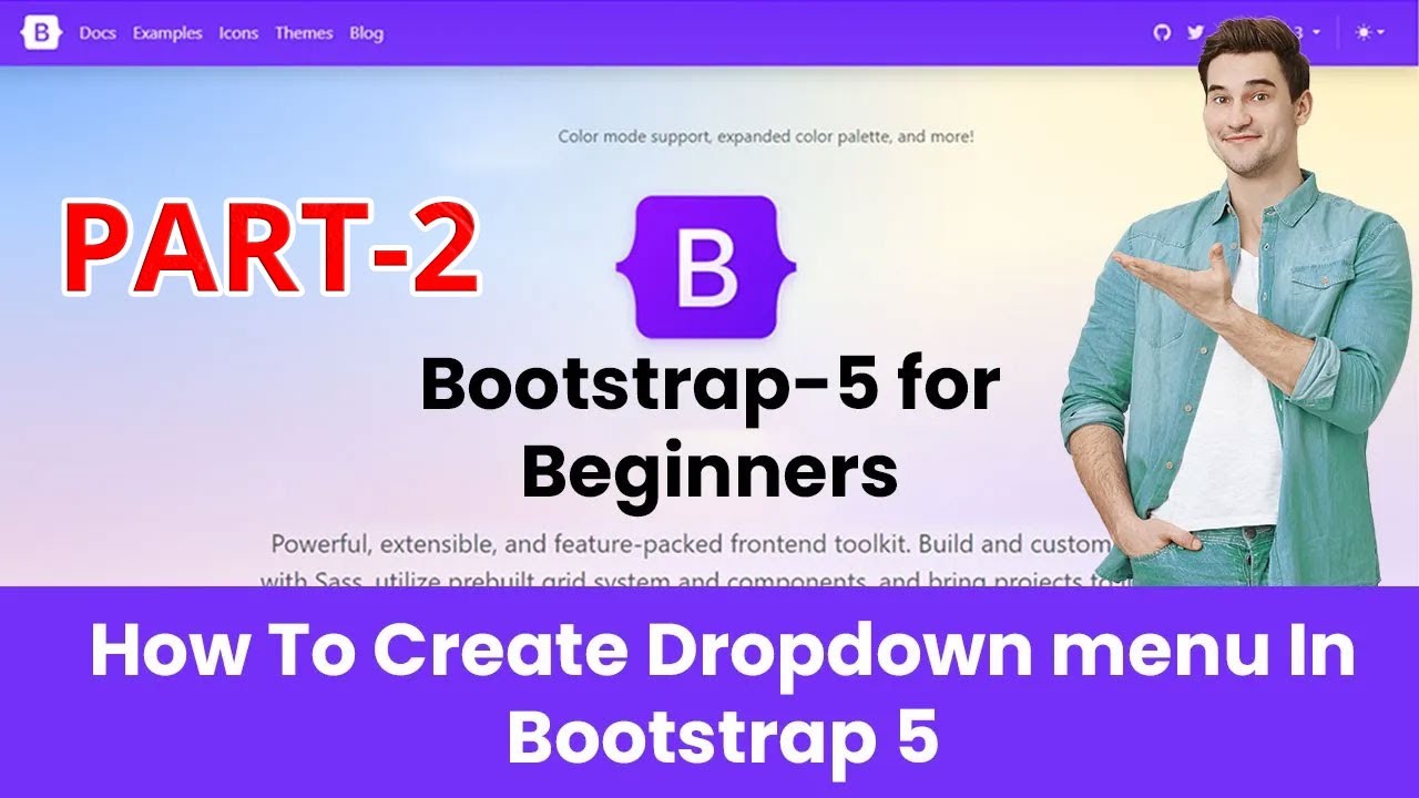 Bootstrap 5 Html Videos Part 2 Bootstrap 5 How Do I Start Learning Bootstrap Text Banner