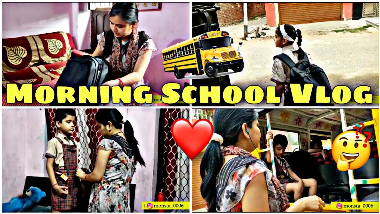 MORNING SCHOOL VLOG || Nanhi Mishra Vlog | Jharkhand Vlog Video | Vlog ...