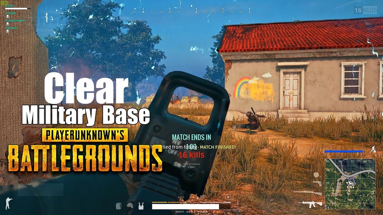Clear Military Base - YouTube