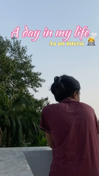 A day in my life as an intern 👩‍💼☕️ |internship vlog| mini vlog| - YouTube