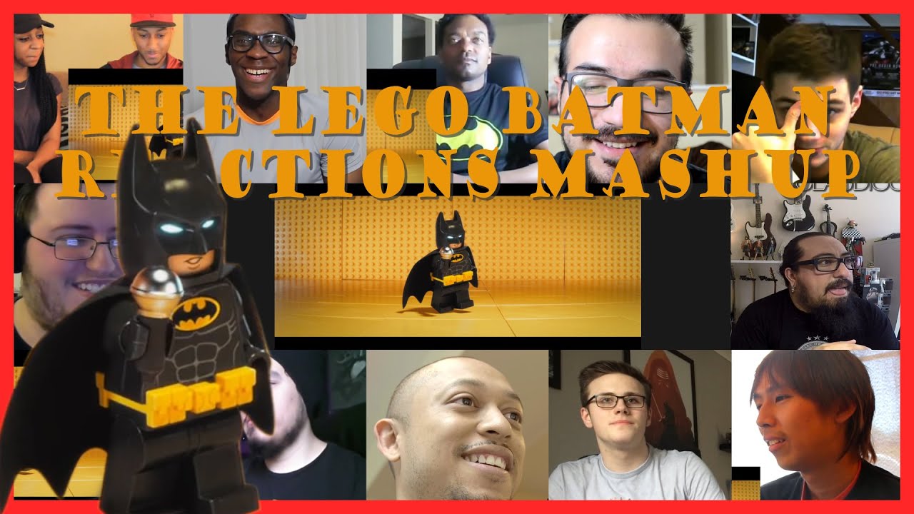 The LEGO Batman Movie - Batcave Teaser Trailer - Reactions Mashup - YouTube