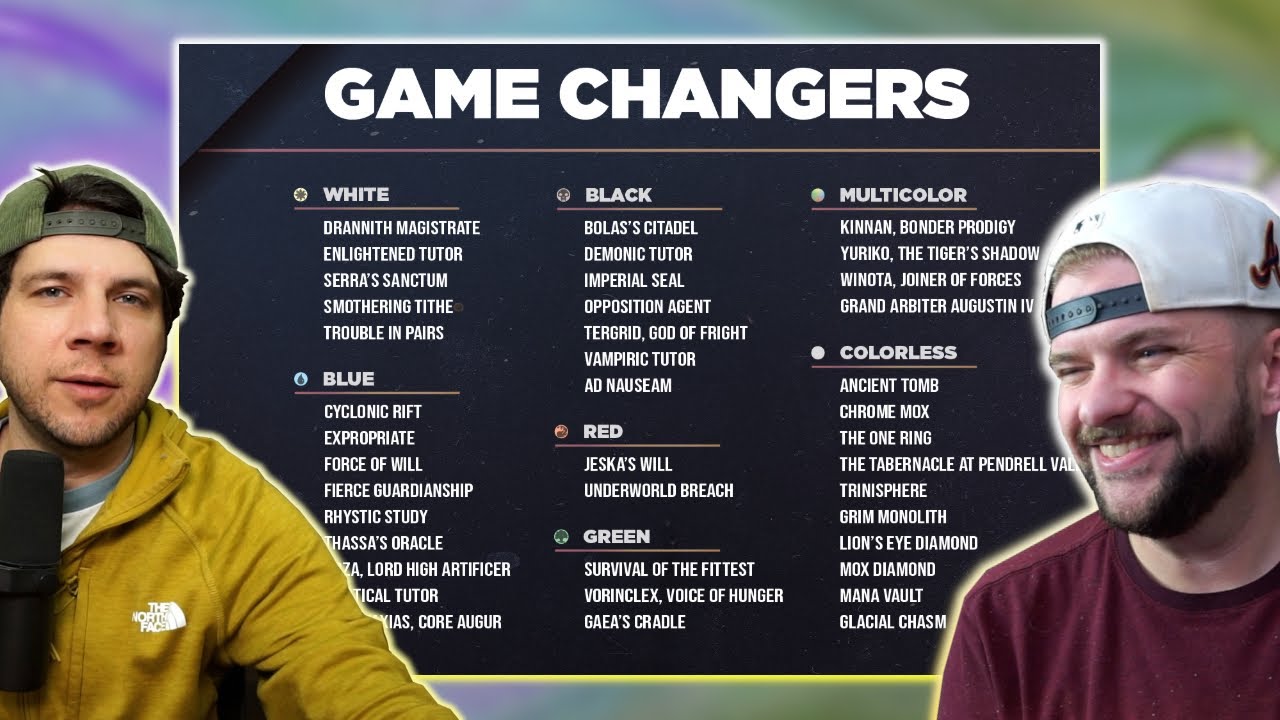 NEW Commander Bracket System & Gamechangers | #MTG Live - YouTube