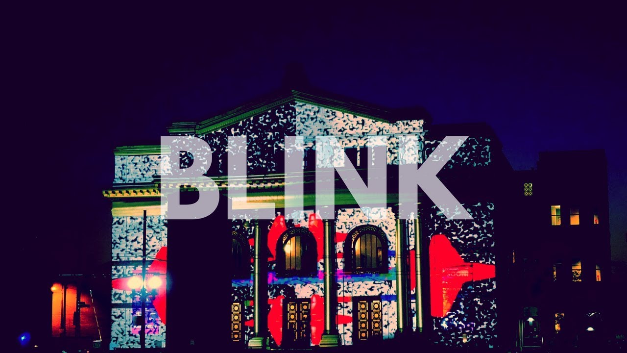 Blink Cincinnati 2017// Spectacular Light Show - YouTube