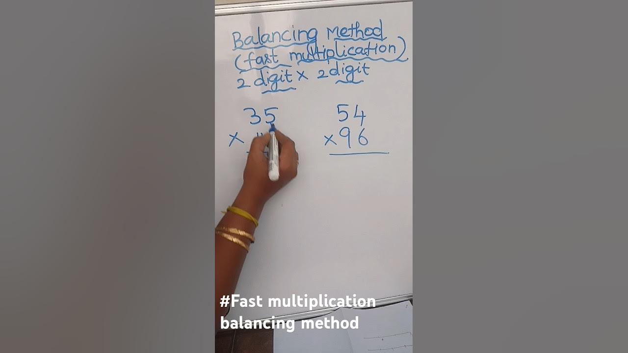 VedicMaths Trick:Fast Multiplication Using the Balancing Method#MathTricks# ...