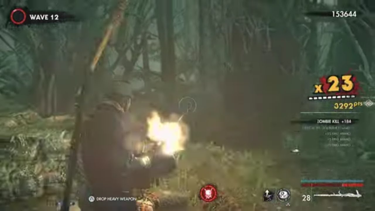 Zombie Army 4: Dead War Horde Mode Mission Undead Wood With Boris - YouTube