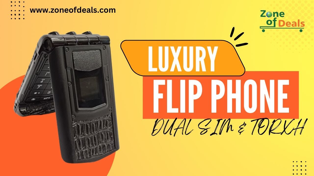 BUY !! Luxury Flip Phone – Flip Mobile Keypad – Dual Sim - BLACK ...