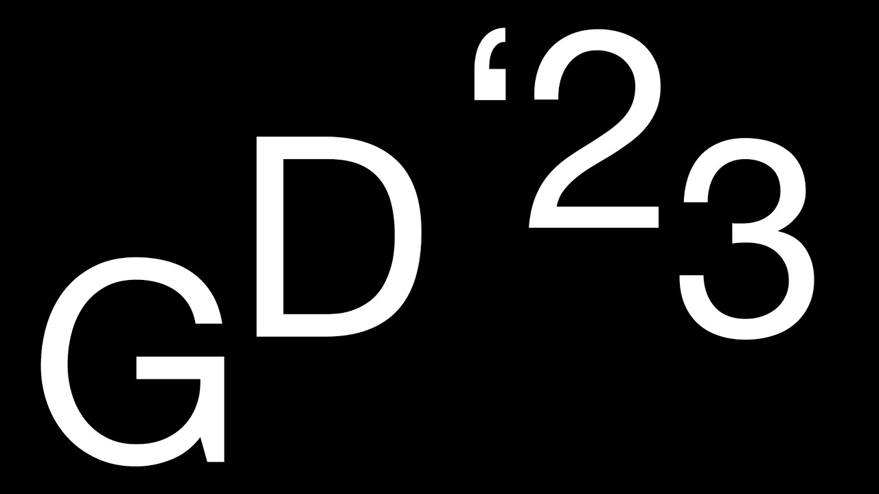 GD23 - Animated poster / Web Design - YouTube