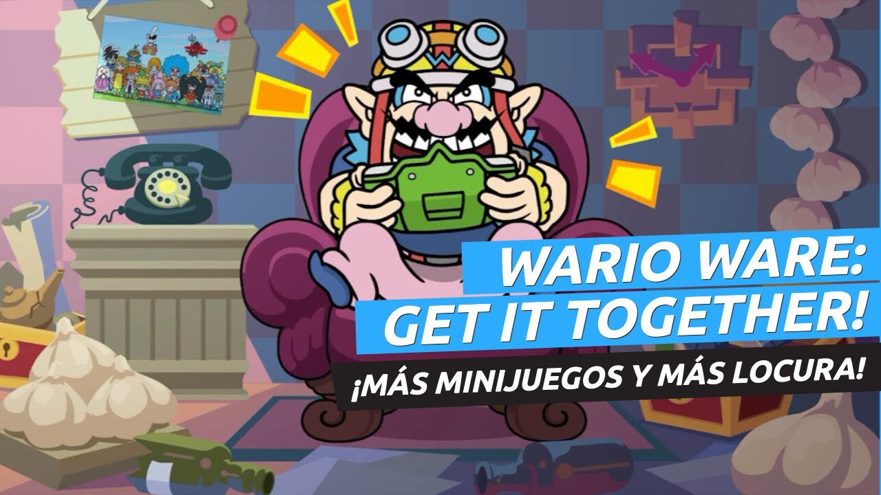 Gameplay de Wario Ware: Get It Together, más minijuegos y locura en ...