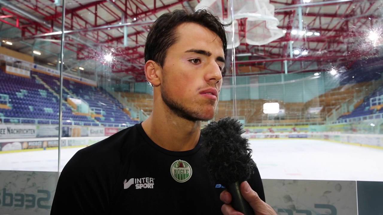 Alen Bibic öppnade målskyttet för Rögle - YouTube