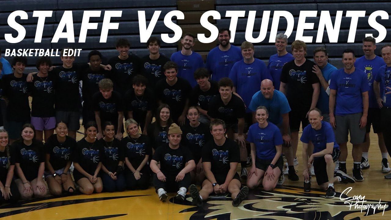 SLHS Staff vs Students Basketball Edit - YouTube