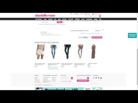 How to Use a Charlotte Russe Promo Code