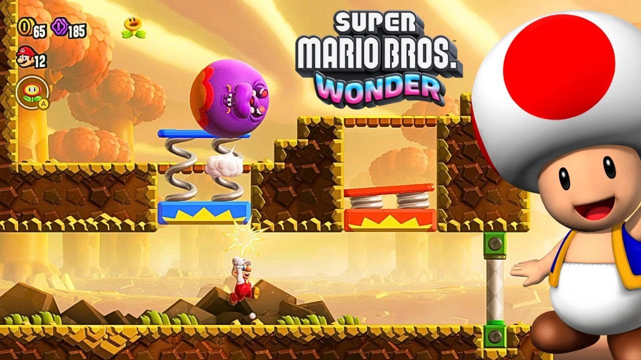 Break Time ! Pop Up Hoppo ! || SUPER MARIO BROS.WONDER || Gameplay And ...