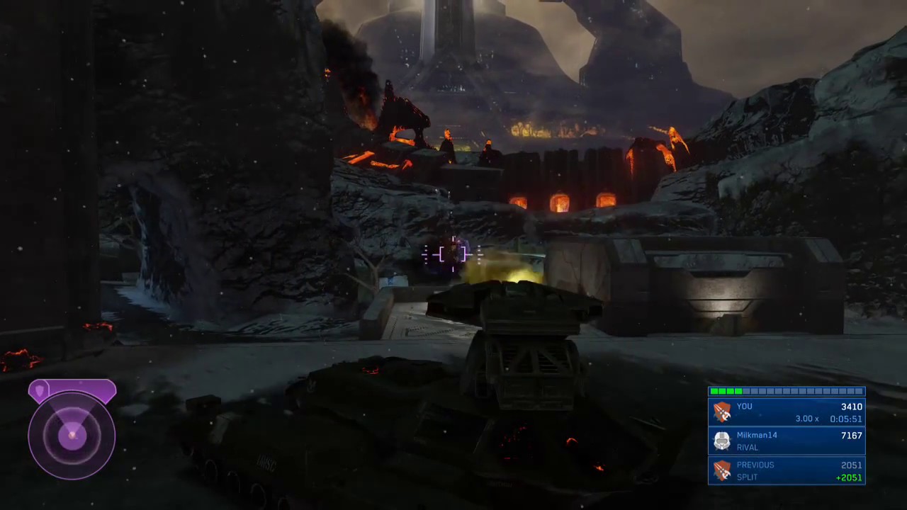 Halo 2: Sentinel Enforcer Picks Up My Tank - YouTube