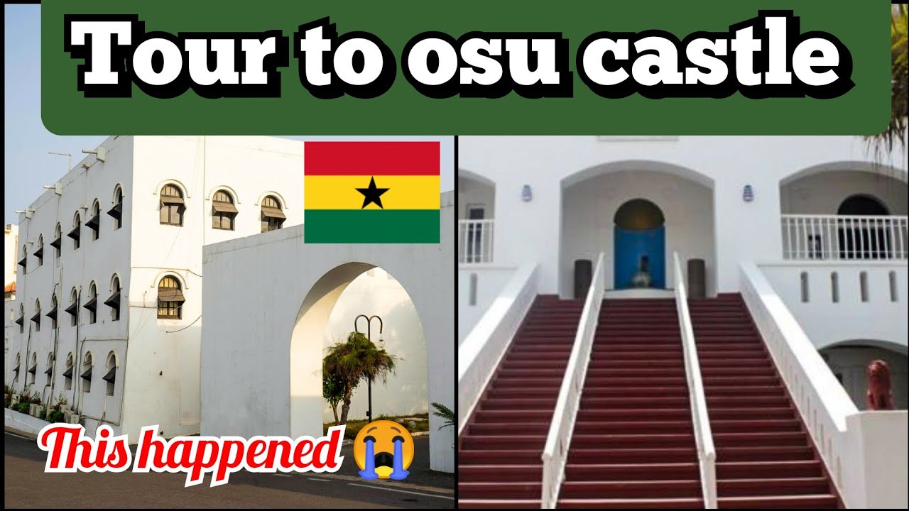 Tour to osu castle(christainsborg castle) Accra Ghana 🇬🇭 and you won't ...