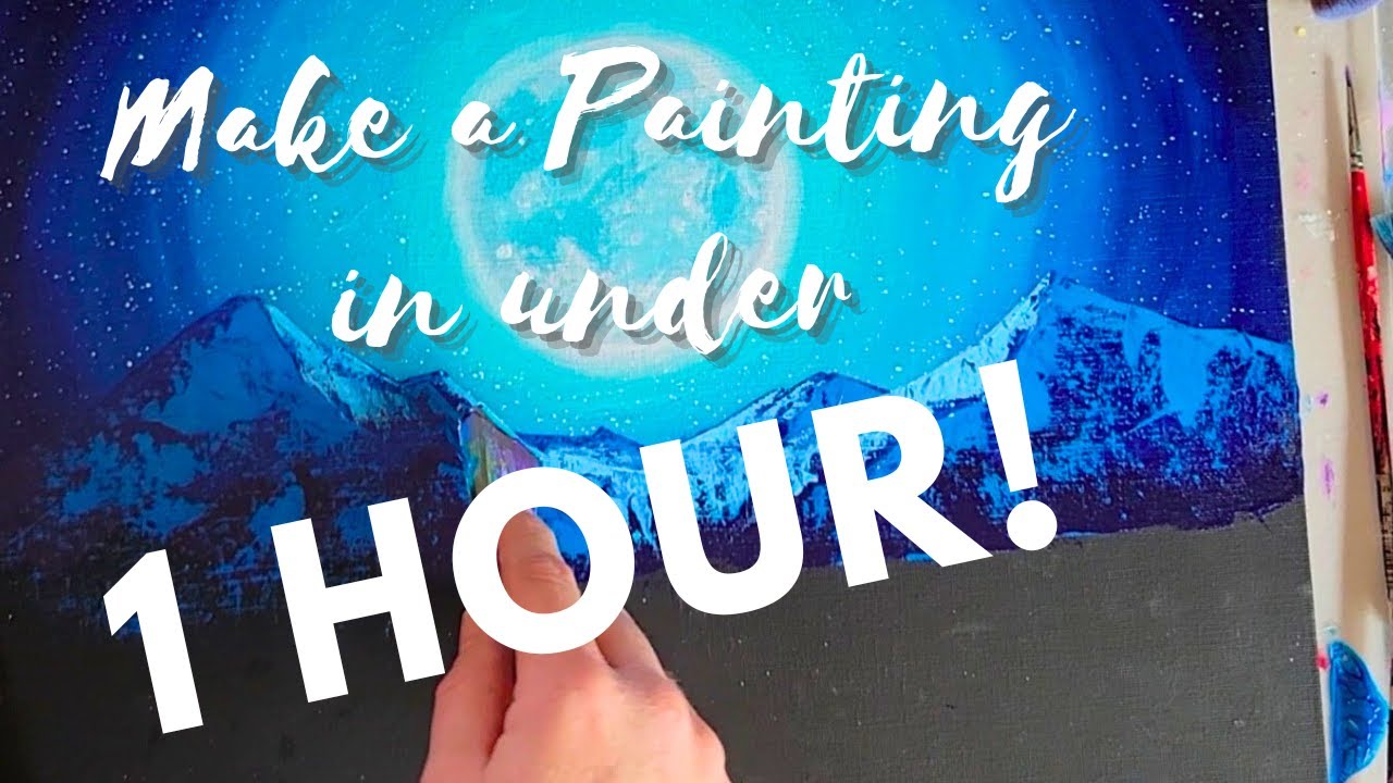 EASY PAINTING FOR BEGINNERS - YouTube