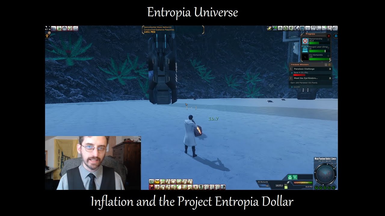 Entropia Universe Inflation and the PED - YouTube