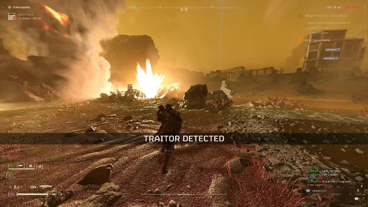 TRAITOR DETECTED!! HELLDIVERS 2 - YouTube