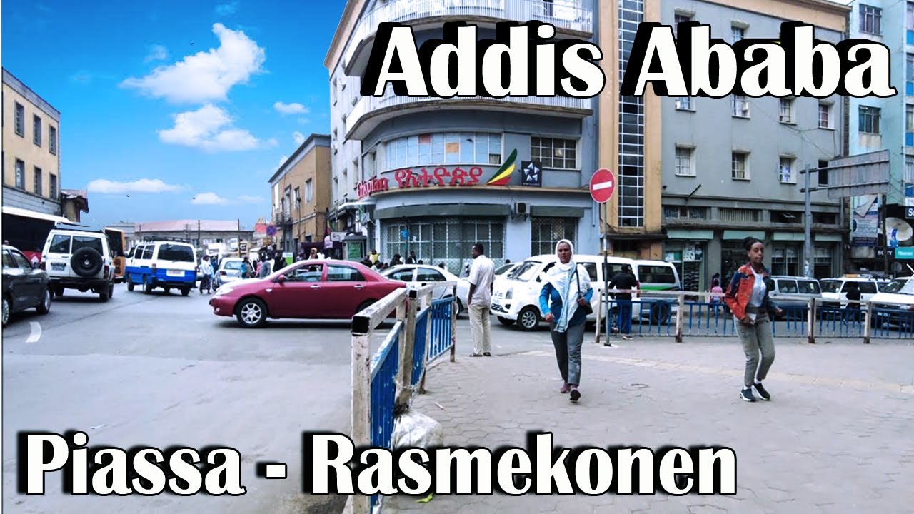 (ራስ መኮንን ድልድይ) Waking Downtown Pissa - Ras Mekoned Deldey - Tourist ...