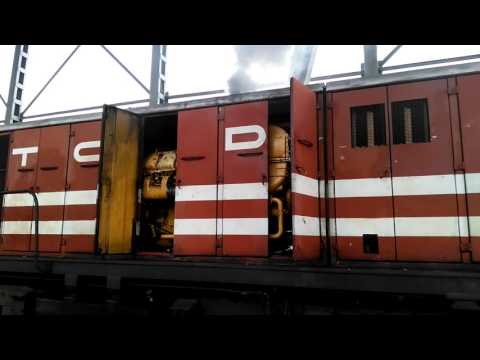 GM DE18000 İlk Çalıştırma /Cold  Start v12 engine